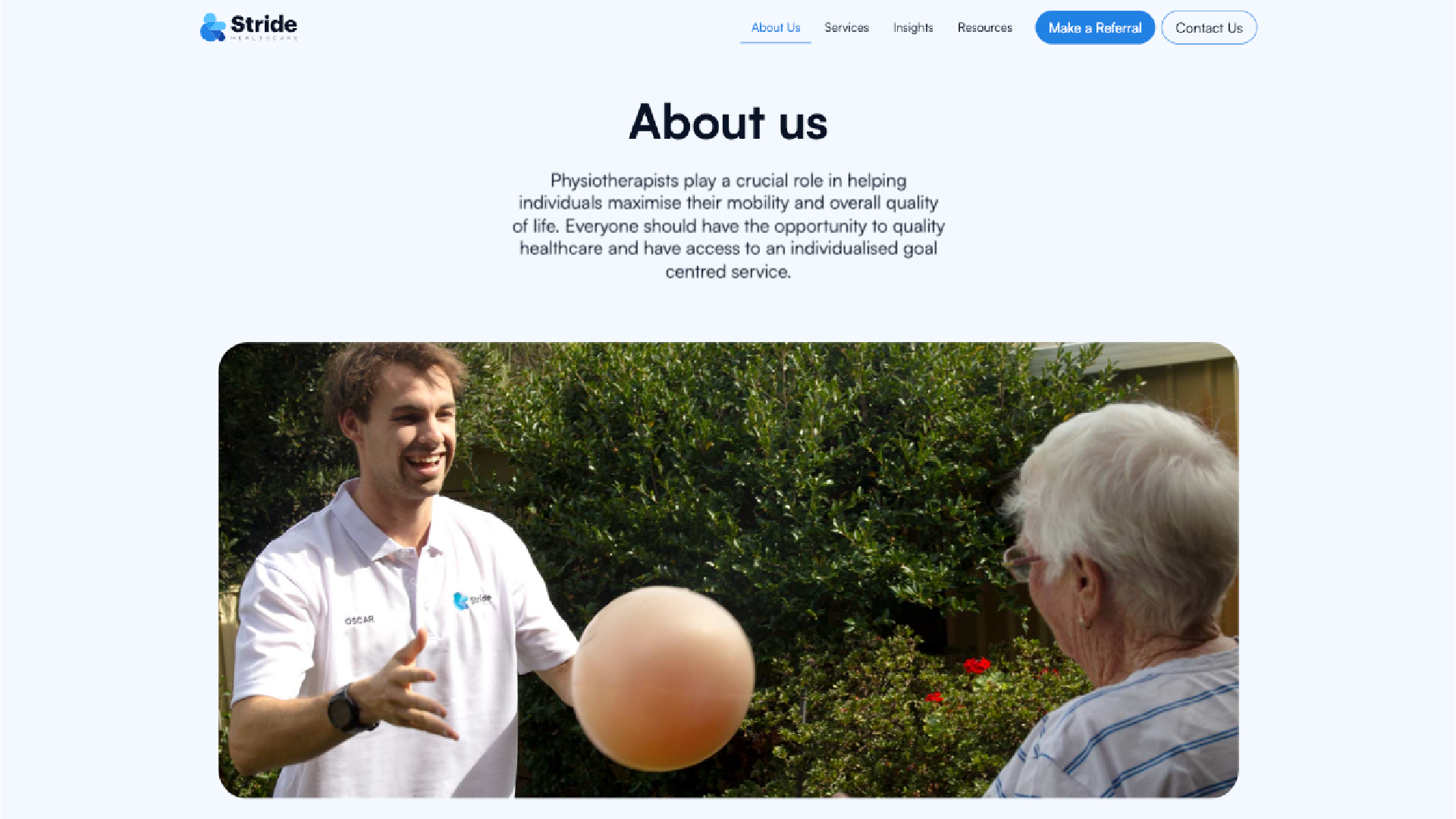 About Us | Stride Healthcare – Mobile Physiotherapy